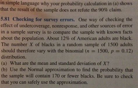 solved 5 81 checking for survey errors one way of checking