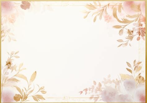 Premium AI Image Invitation Template Colors Edges