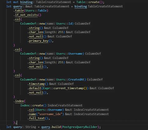 trouble with sea query sqlx r rust