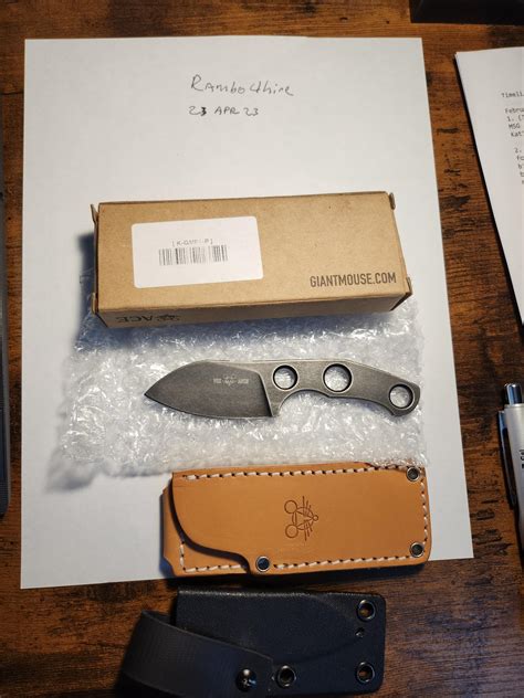 Wts Giant Mouse Gmf 1p Lnib Rknifeswap