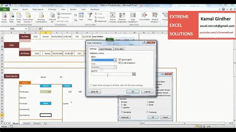 basic excel tutorials for beginners home tab clipboard controls