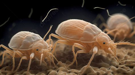 3가지 종류의 벼룩 집먼지진드기 사진 기생충 진드기 배경 일러스트 및 사진 무료 다운로드 Pngtree