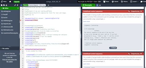 Compiling Overleaf Compiler Failes Package Ifthen Is Probably Missing Tex Latex Stack