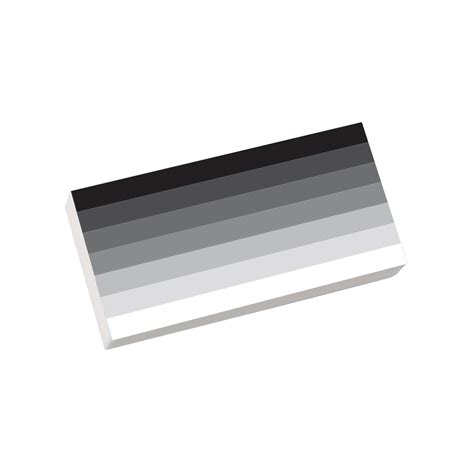 Pride Flag Heterosexual 1x2 Tile The Brick Chick