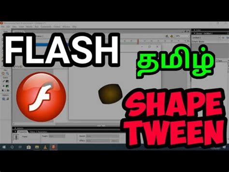 Develop A Flash Application Using Shape Tween Shape Tween Animation Macromedia Flash