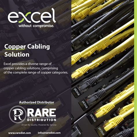 Excel Copper Cabling Solution Excel Rare Distribution