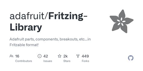Github Adafruit Fritzing Library Adafruit Parts Components Breakouts Etc In Fritzable
