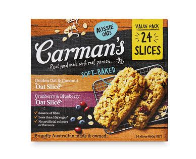Carmans Oat Slices 24pk840g Aldi Australia Specials Archive