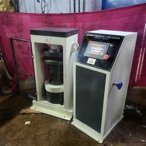 Digital Automatic Compression Testing Machine For Concrete Test Capacity 2000kn At Rs 280000