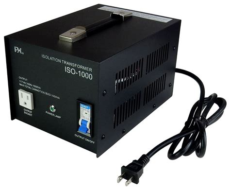 1000va Watts Ac Isolation Transformer With Pass Through Grounding