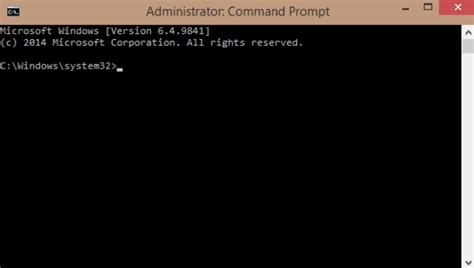 Elevated Command Prompt