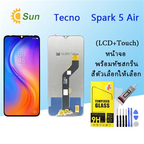 หนาจอ Lcd Tecno Spark 5 Air จอชด จอพรอมทชสกรน จอ ทช Lcd Display อะไหลมอถอ หนาจอ
