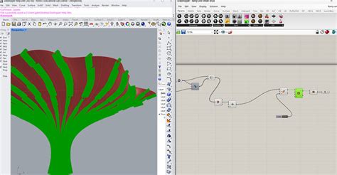 Grasshopper Timber Strips On Curved Surface Why Is Perp Frames