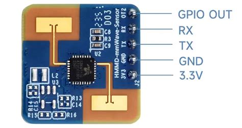 waveshare human micro motion detection mmwave sensor s3km1110 based