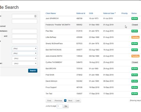 Updating A Record Status Fixus Technologies Documentation