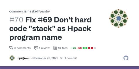 Fix Don T Hard Code Stack As Hpack Program Name By Mpilgrem Pull Request