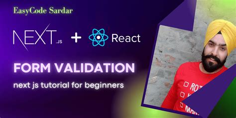 Nextjs Form Validations Dev Community