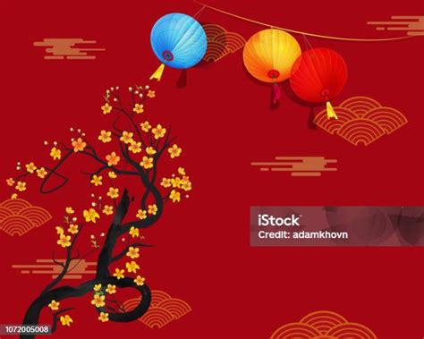 수채화 사쿠라 프레임입니다 꽃 벚꽃 나무 가지와 배경입니다 손으로 그린 일본 꽃 배경 0명에 대한 스톡 벡터 아트 및 기타