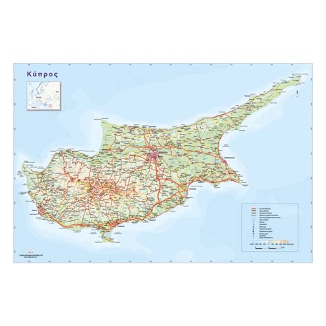 Χάρτες τοίχου Selas Mapping Services