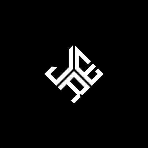 Jre Letter Logo Design On Black Background Jre Creative Initials
