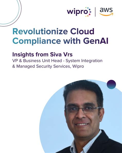Wipro Partner On Linkedin Wipro Aws Wipropartner Cloudcompliance Ai Cybersecurity…