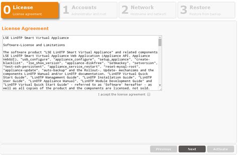 18 appliance uprade to version 2 3 — linotp 2 12 2 documentation