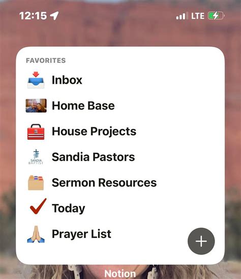 My Notion Ios Widget Rnotion