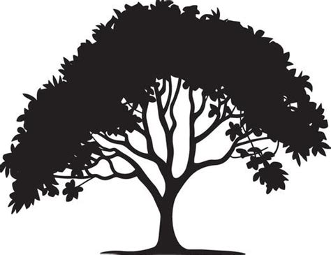 Tree Shadow Vector Art Icons And Graphics For Free Download