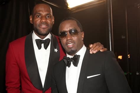 Video Lebron James Son Bronny Join Diddy To Raise Money For