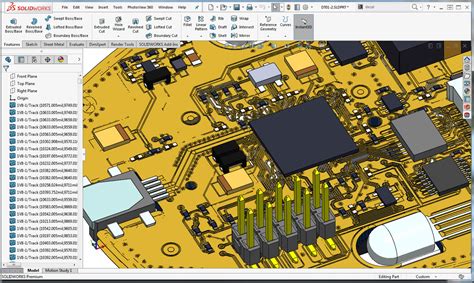 Solidworks Pcb Software For Pcb Schematics And Mechatronic Design