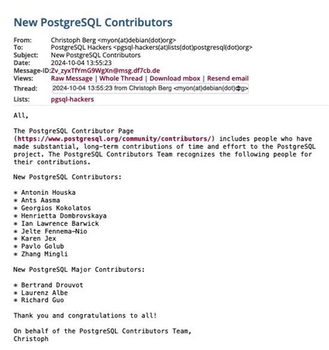 Karen Jex On Linkedin Postgresql Postgres 11 Comments