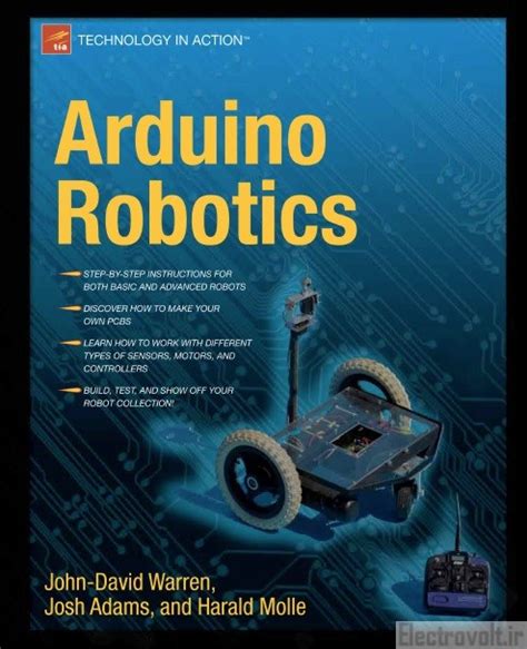 دانلود کتاب رباتیک با آردوینو الکترو ولت