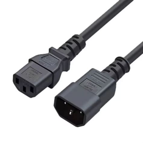 IEC C14 To C13 Power Cord IEC Connector 10A 250V Male And Female Power Extension Cord For Rice
