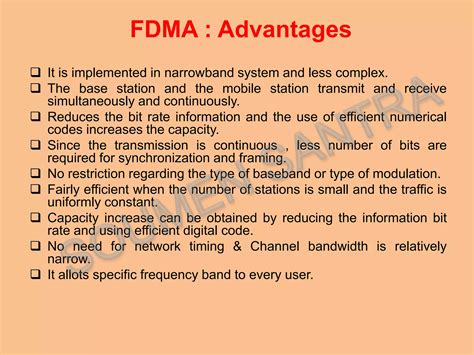 Frequency Division Multiplexing Access Fdma Pptx