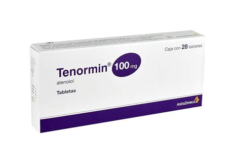Atenolol Tenormin Generic 100 Mg 28 Tabs Starting With A Medsmex