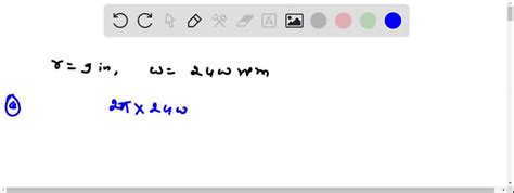 Solved A Wheel Of The Given Radius Is Rotating At The Indicated Rate