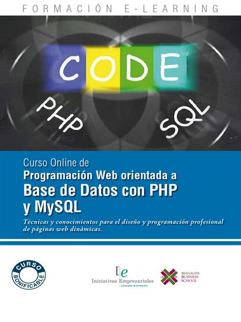 Programacion Web Orientada Base Datos Php Y Mysql Pdf Mi Sql Php