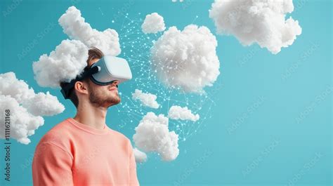 A Businessperson Accessing Data Stored Securely In The Cloud