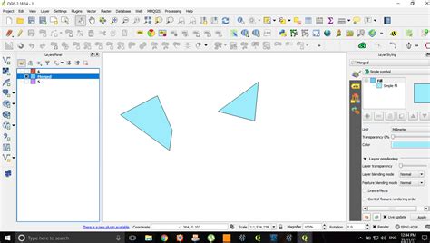Qgis Qgs Project File With Multi Geometry Shapefiles Conversion To A