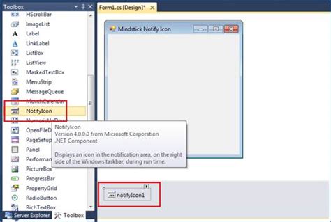 system tray with notify icon in c mindstick