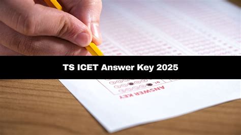 TS ICET Answer Key Objection Process Starts At Icet Tgche Ac In Details Here