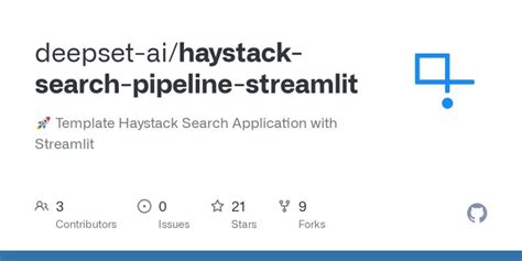 Tuana Çelik On Linkedin Github Deepset Aihaystack Search Pipeline Streamlit 🚀 Template