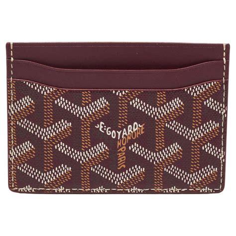 Goyard Cardholder 4 For Sale On 1stdibs Goyard Card Holder Goyard
