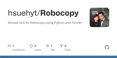 Github Hsuehytrobocopy Simple Gui For Robocopy Using Python And Tkinter