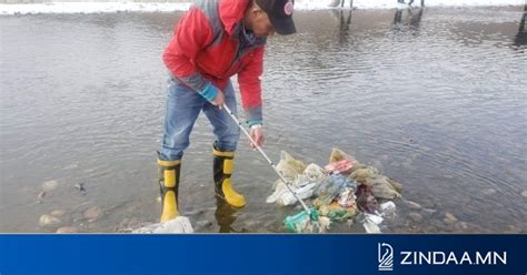 ЗАВХАН Чигэстэй голын хогийг цэвэрлэв