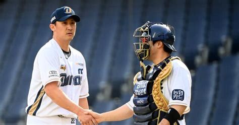 포토 이용찬 김응민 한점차 승리 지켜냈다