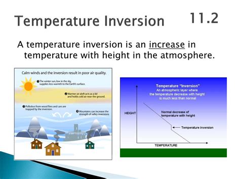 When There Is A Temperature Inversion