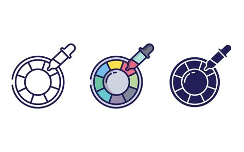 Color Picker Vector Icon 23210311 Vector Art At Vecteezy
