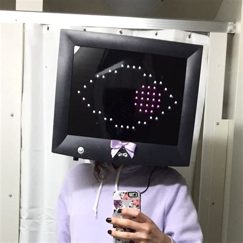 Vivians Tv Head Costume