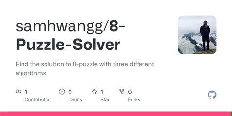 Github Samhwangg8 Puzzle Solver Find The Solution To 8 Puzzle With
